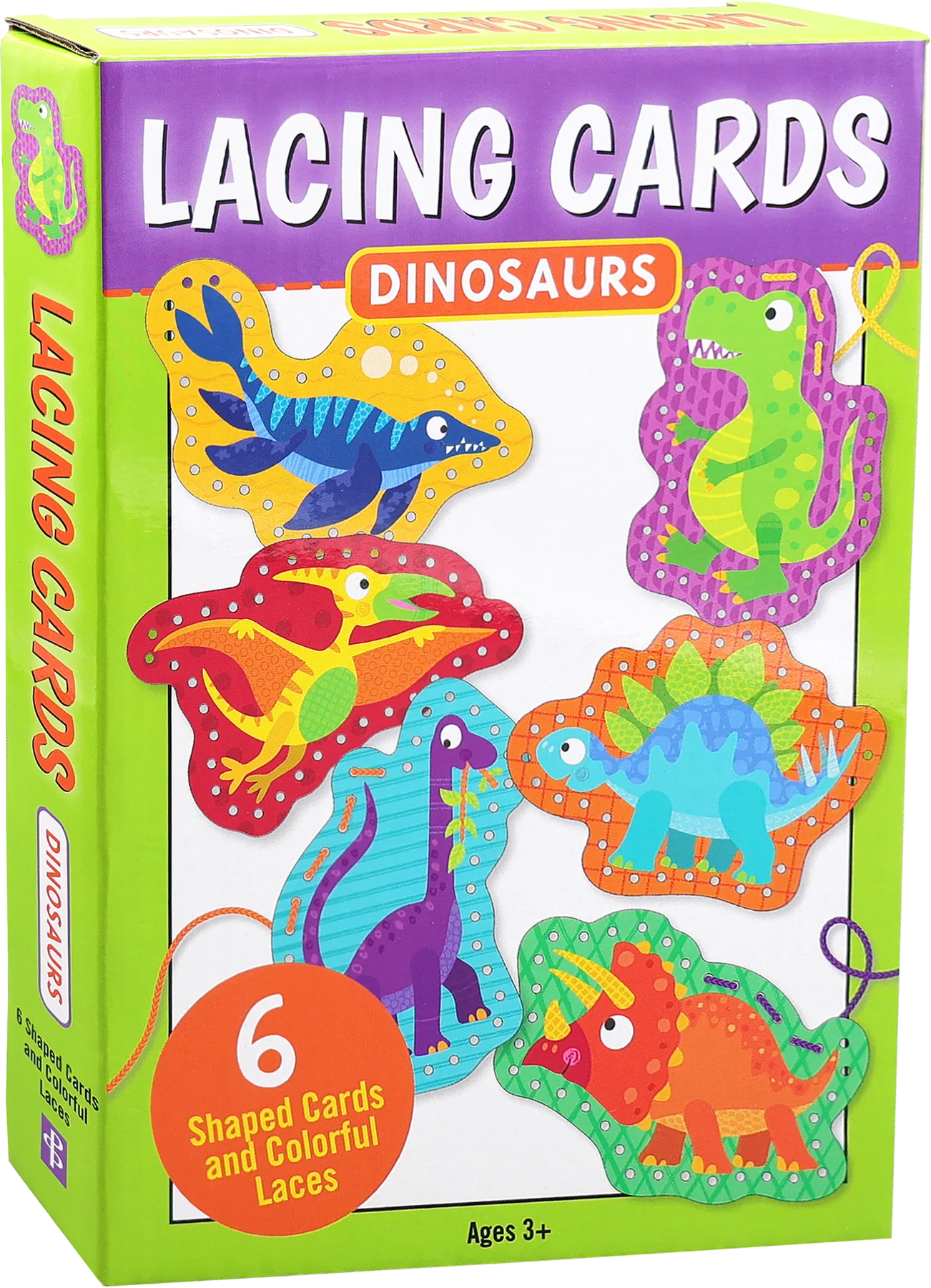 Dinosaurs Lacing Cards – Curious And Calm