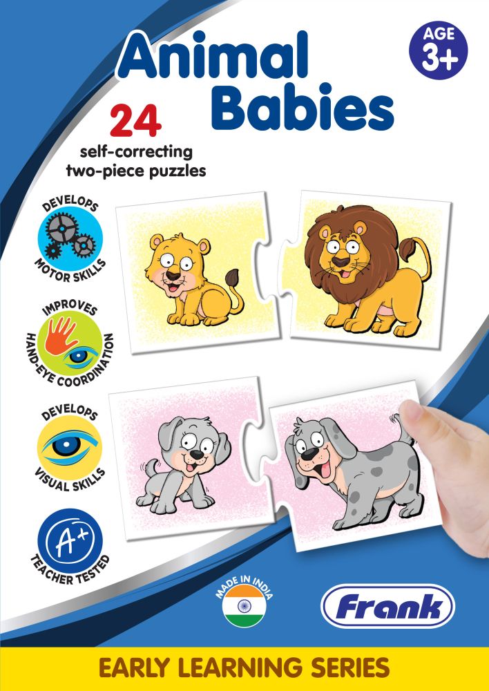 Frank Educational Early Learning - Animal Babies – Curious And Calm