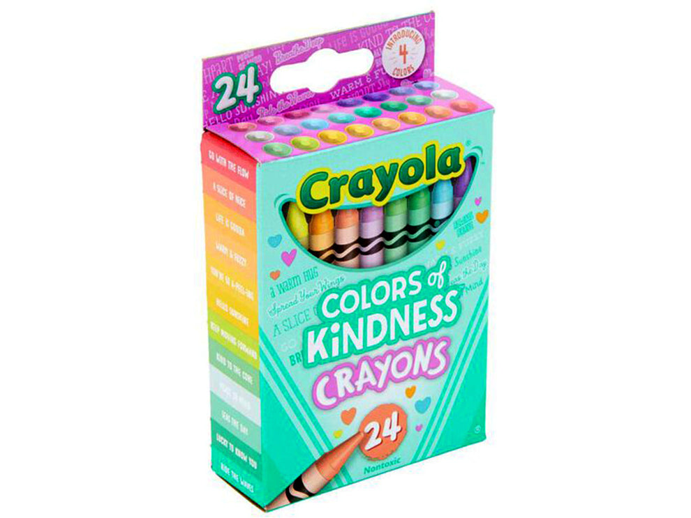 Crayola Colours of Kindness Crayons 24pk – Curious And Calm