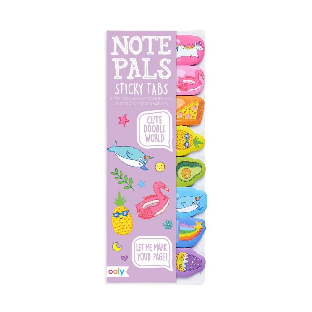 Ooly Sticky Note Pals - Cute Doodle World – Curious And Calm